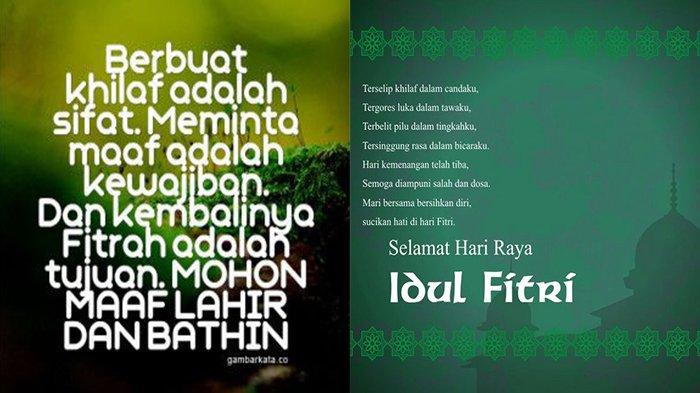 Quotes Lebaran Idul Fitri 2023 1444 Hijriah! Kutipan dengan Makna ...