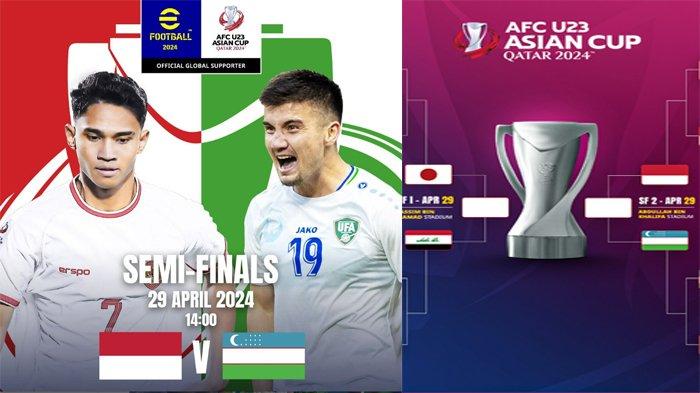 Sedang LIVE RCTI Indonesia vs Uzbekistan Semifinal Piala Asia U23 2024 Dilanjutkan Jepang vs ...