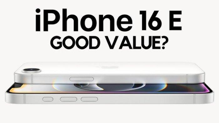 RESMI Dijual iPhone 16E di Indonesia Lengkap dengan Harga dan Spesifikasi - Halaman all ...