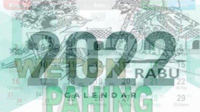 Malam Apa Malam Ini ? Rabu Pahing Hitungan Jawa Yang Memiliki Makna ...