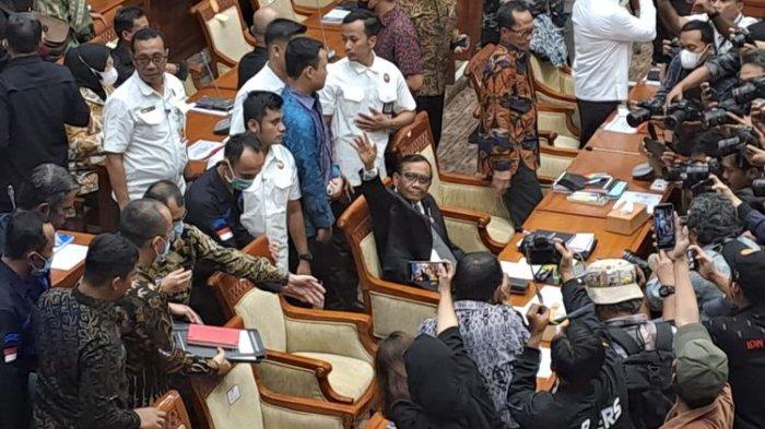 Rangkuman Hasil Rapat Mahfud MD dan DPR RI Soal Rp 349 Triliun di Kemenkeu - Tribunpontianak.co.id