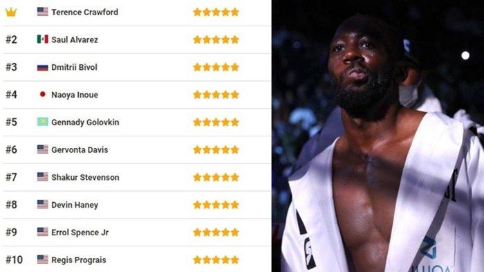 Ranking Tinju Dunia P4P: Terence Crawford Rebut Mahkota Canelo! - Tribunpontianak.co.id