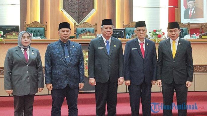 DPRD Gelar Rapat Paripurna Pengumuman Pemberhentian Gubernur dan Wakil Gubernur Periode 2018 ...