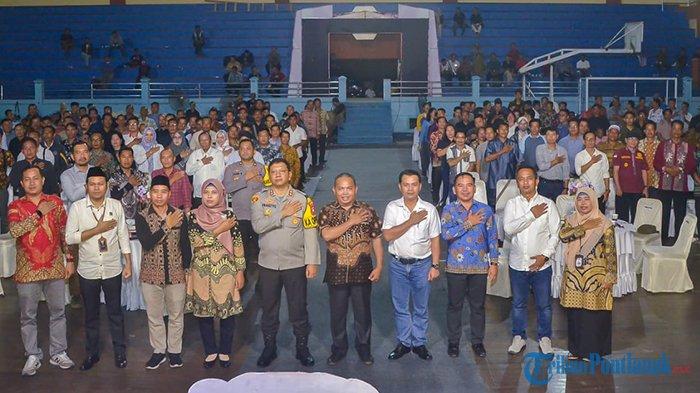 Sosialisasi Pemilu 2024, KPU Kumpulkan Kades dan Lurah se-Kabupaten Sintang - Tribunpontianak.co.id