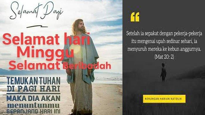 Renungan Harian Katolik Advent Kedua Minggu 4 Desember 2022 Lengkap ...