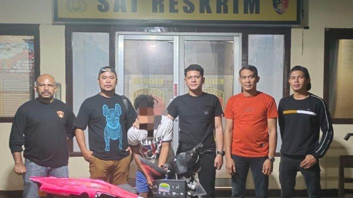 Jatanras Sat Reskrim Polres Landak Ringkus Pelaku Curanmor - Tribunpontianak.co.id