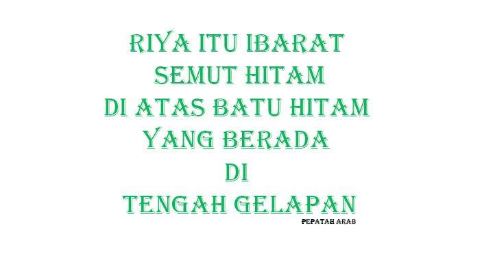 2 Sifat Tercela yang Bisa Menghancurkan Seluruh Amalan Terbaik Umat ...