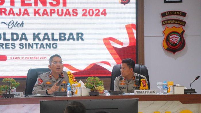 Asistensi ke Polres Sintang, Wakapolda Kalbar Tekankan Pertajam Deteksi Kerawanan Pilkada 2024 ...