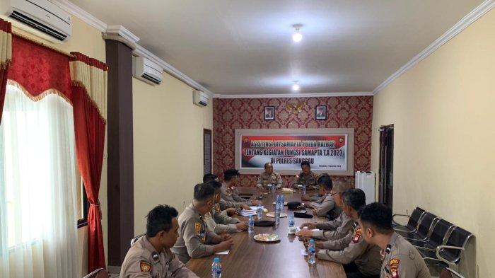 Dit Samapta Polda Kalbar Gelar Asistensi Fungsi Samapta di Polres ...