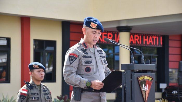 Satbrimob Polda Kalbar gelar Upacara Pembukaan Latihan Kemampuan Jibom ...