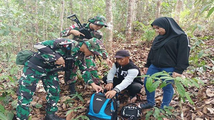 Satgas Yonkav 12/BC Kembali Gagalkan Dua WNI Jadi Pelintas Batas Ilegal di Jalan Tikus Sambas ...