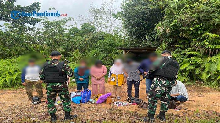 Satgas Pamtas Yonif 645/Gty Kembali Amankan Pekerja Migran Indonesia Non Prosedural ...