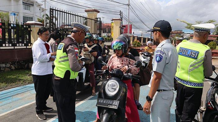 Hari Pertama Operasi Keselamatan Kapuas, Satlantas Polres Kapuas Hulu Keluarkan 30 Surat Teguran ...
