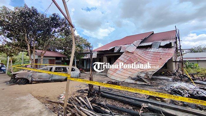 Mobil dan Motor Milik Warga di Pontianak Ludes Terbakar, Uang 5 Juta Raib - Tribunpontianak.co.id