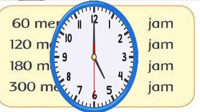 Kunci Jawaban Tema 3 Kelas 3 Halaman 182 : Satuan Menit Dalam Jam ...