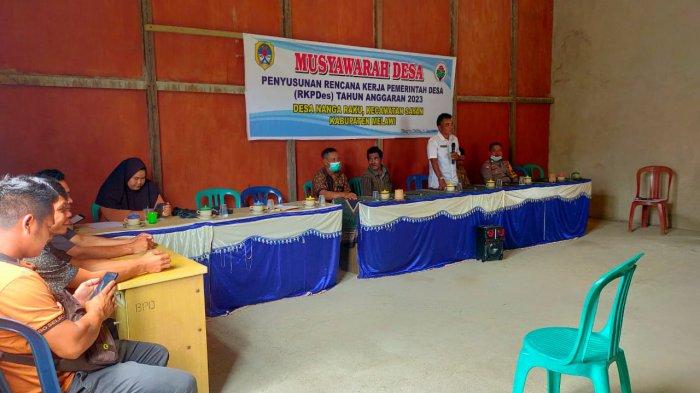 Hadiri Musdes RKP-Desa Nanga Raku, Bripka Dedi Darmawan: Hati Hati ...