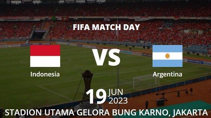 Penjualan Umum Tiket Pertandingan Timnas Indonesia vs Argentina Dibuka ...