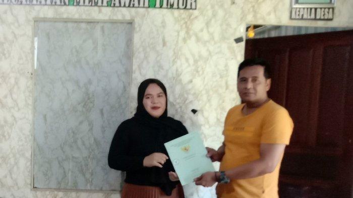 470 Warga Desa Antibar Mempawah Timur Terima Sertifikat Program PTSL 2023 - Tribunpontianak.co.id