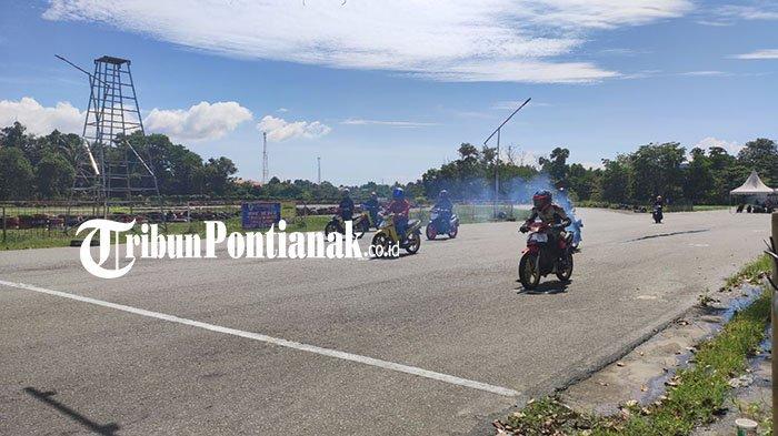 41 Joki Balap Liar Jajal Sirkuit TPPI Singkawang - Tribunpontianak.co.id