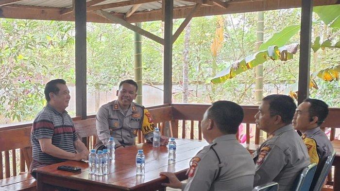 Kapolres Sekadau Silaturahmi ke Tokoh Masyarakat Pasca Pemilu 2024, Ini Pembahasannya ...