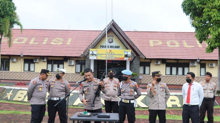 Personel Polres Melawi Gelar Latihan Pengenalan dan Bongkar Pasang 3 ...