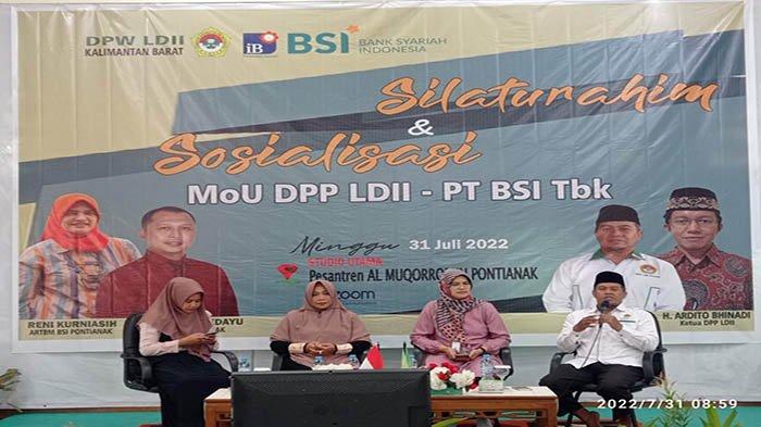 DPP LDII Dorong Ekosistem Ekonomi Syariah di Kalbar Meningkat - Tribunpontianak.co.id