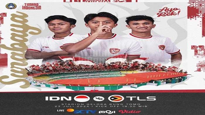 Skor Akhir Indonesia Vs Timor Leste Live SCTV, Kans Timnas Lolos ...