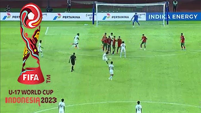 Skor Sementara Indonesia Vs Maroko Piala Dunia U17: Free Kick Nabil ...