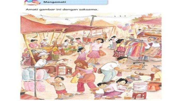 Soal Bahasa Indonesia Kelas 1 SD Kurikulum Merdeka, Kunci Jawaban Bab 3 Halaman 77 Mengamati ...
