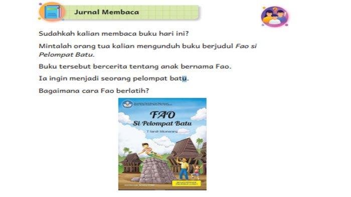 Soal Bahasa Indonesia Kelas 2 SD Kurikulum Merdeka, Kunci Jawaban ...