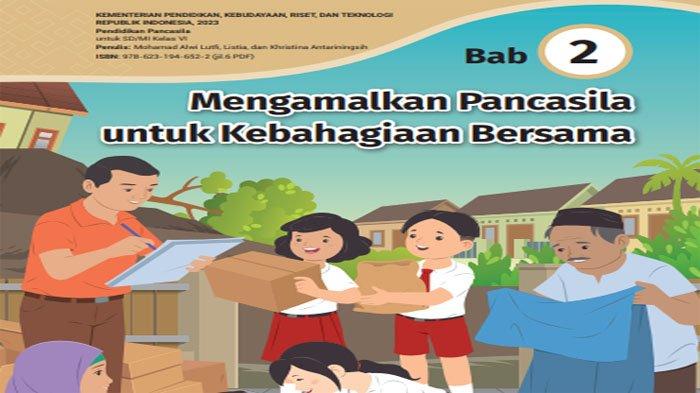 Soal PPKN Kelas 6 SD Kurikulum Merdeka, Halaman 45 47 Bab 2 Mengamalkan Pancasila untuk ...