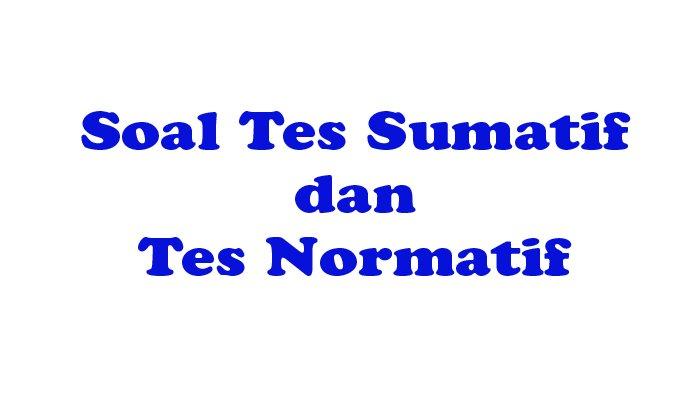 Contoh Soal dan Jawaban Tes Sumatif dan Tes Formatif Kurikulum Merdeka ...