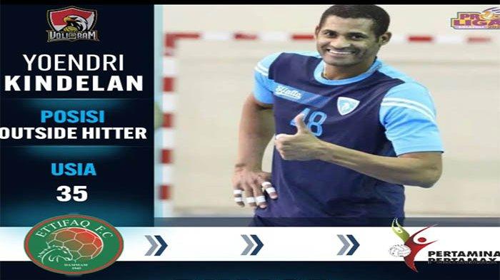 Siapa Yoendri Kindelan Pemain Asal Cuba Gabung Jakarta Pertamina ...