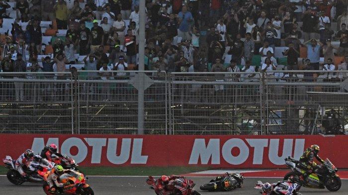 Sprint Race MotoGP India 2023: Luca Marini Patah Tulang, Jorge Martin ...