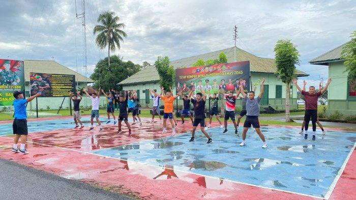 Kodim 1204/Sanggau Bina Fisik Casis Secaba PK TNI AD Tahun 2023 ...