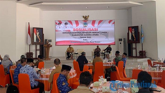 Pemda Kayong Utara Sosialisasikan GNRM, Tingkatkan Nilai-nilai Kehidupan - Tribunpontianak.co.id