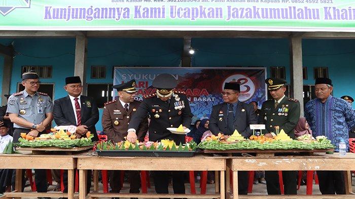 Hari Bhayangkara ke-78, Polres Sanggau Gelar Syukuran Bersama Masyarakat - Tribunpontianak.co.id