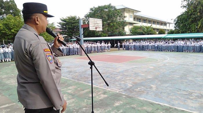 Jadi Pembina Upacara di SMA Santo Ignasius, AKP Supiyanto Sampaikan Hal Ini - Tribunpontianak.co.id