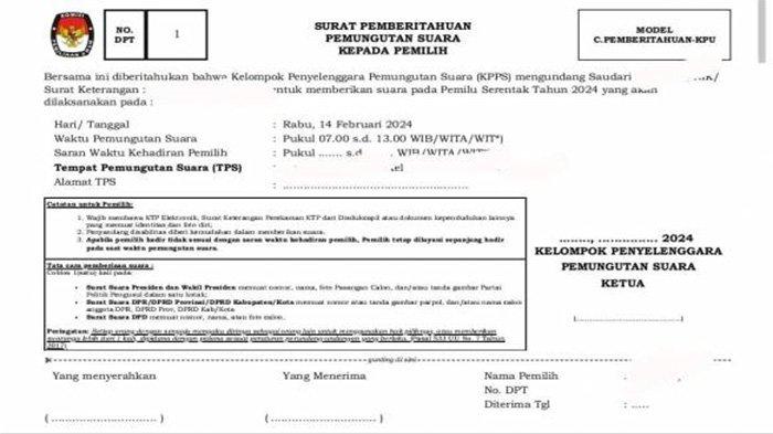 Tips Nama Tidak Terdaftar Sebagai Pemilih Pemilu 2024, Segera Cek DPT Online Pakai HP dan NIK ...
