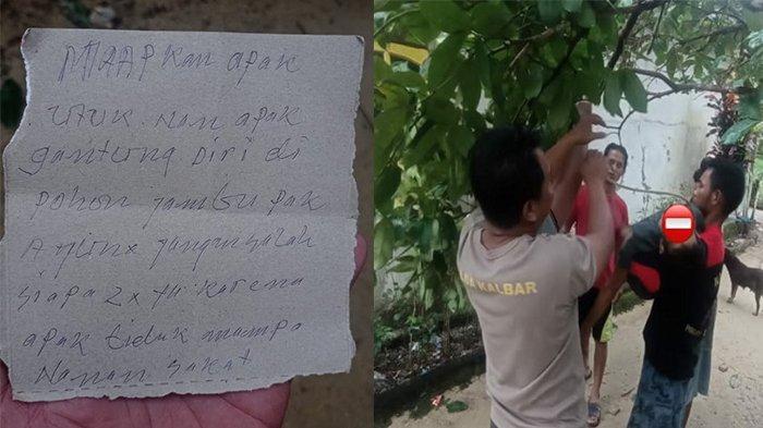Pria 51 Tahun di Kuala Behe Nekat Gantung Diri di Pohon Jambu - Tribunpontianak.co.id
