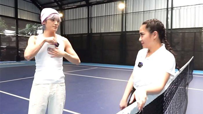 Belum Pernah Main Tennis, Terekam Momen Romantis Taeyong dan Nagita Slavina - Tribunpontianak.co.id