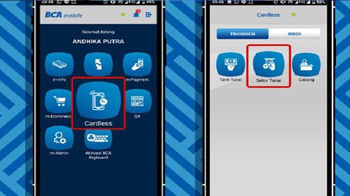 Cara Tarik Tunai dan Setor Tanpa Kartu BCA di ATM, Lewat BCA Moibile Semakin Mudah dan Praktis ...