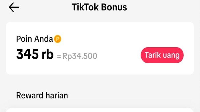 CARA Kerja TikTok Hasilkan Bonus Uang dari Hanya Nonton dan Manfaatkan Kode Undangan dari Tugas ...
