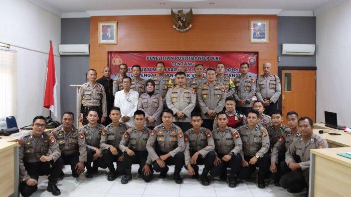 Puslitbang Polri Evaluasi Mutu Sarana-Prasarana Polres Mempawah Jelang Pengamanan Obvit Pemilu ...