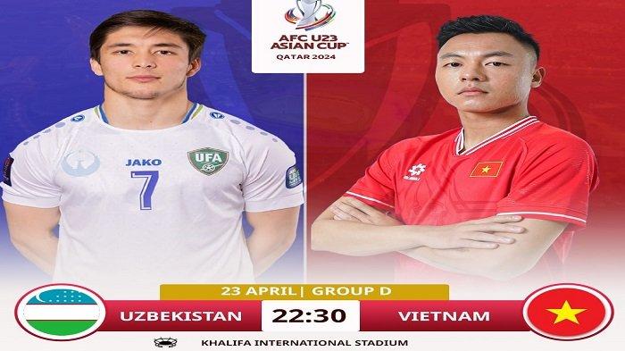 SIARAN LANGSUNG Uzbekistan vs Vietnam Piala Asia U23, Perebutan Posisi Juara Grup D ...