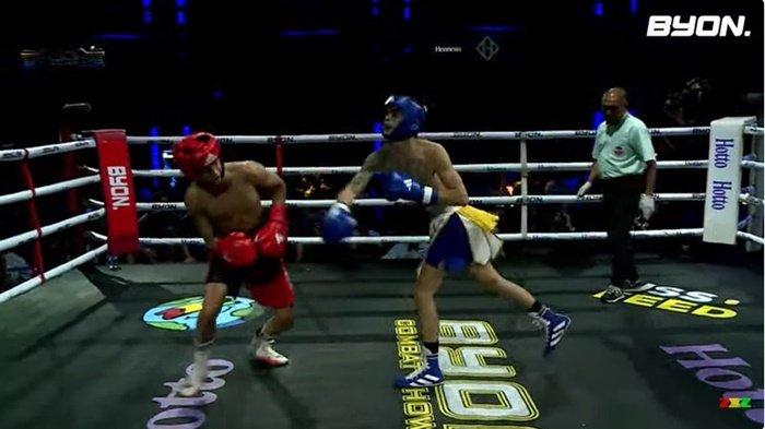 Jual Beli Jab! Hasil Tinju Jaden Bachtera vs Maliki Somma Byon Combat 2 Berakhir Dironde Tiga ...