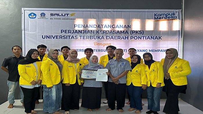 Universitas Terbuka Pontianak Lakukan Penandatanganan PKS Bersama Salut ...