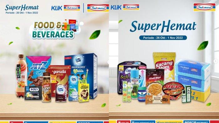 Update Promo Indomaret 29 - 30 Oktober 2022, Hemat Deterjen Susu Telur Ayam & Snack Beli 2 ...