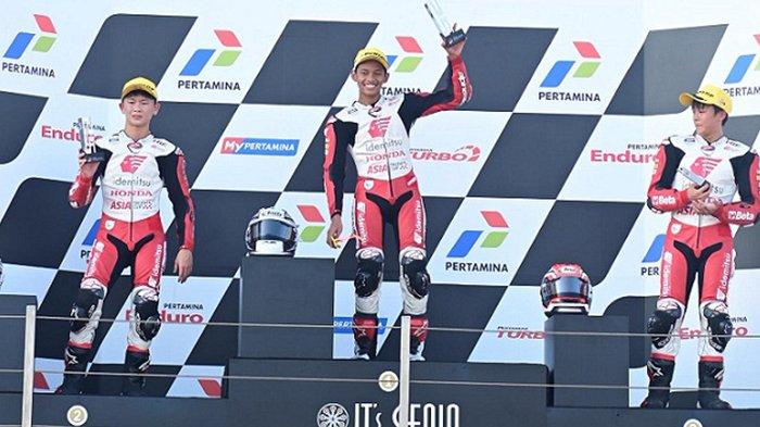Dominasi Pebalap Astra Honda di Mandalika, Veda Sapu Bersih Podium Tertinggi IATC ...