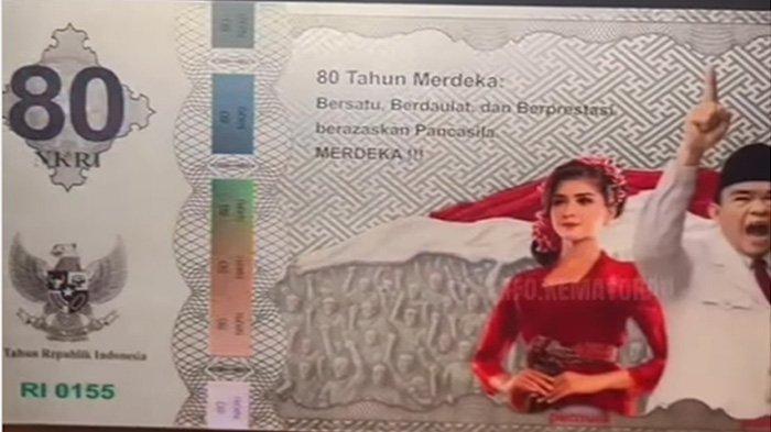 Viral Peredaran Uang Rupiah Edisi HUT ke-80 Kemerdekaan RI, Bank Indonesia hingga Peruri Buka ...